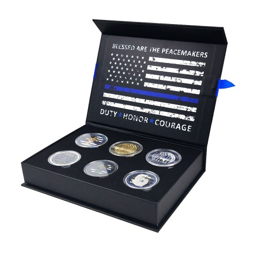 Thin Blue Line Humidor - Etsy