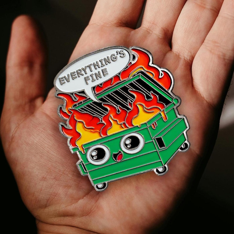 Dumpster Fire - Etsy