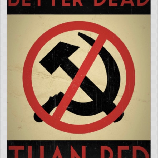 Anti Communist - Etsy