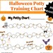 Halloween Potty Training Chart, Printable Sticker Chart, Reward Chart ...