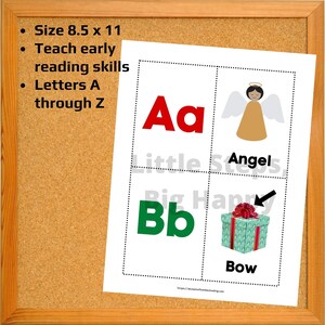 Christmas Letter Sounds Matching Printable | Preschool Printable ...