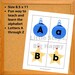 Christmas Alphabet Matching Game: Preschool Learning (PDF Printable) - Etsy