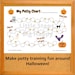 Halloween Potty Training Chart, Printable Sticker Chart, Reward Chart ...
