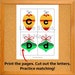 Christmas Alphabet Matching Game: Preschool Learning (PDF Printable) - Etsy