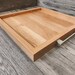 Solid Oak Serving Tray Footstool Tray Ottoman Tray - Etsy UK