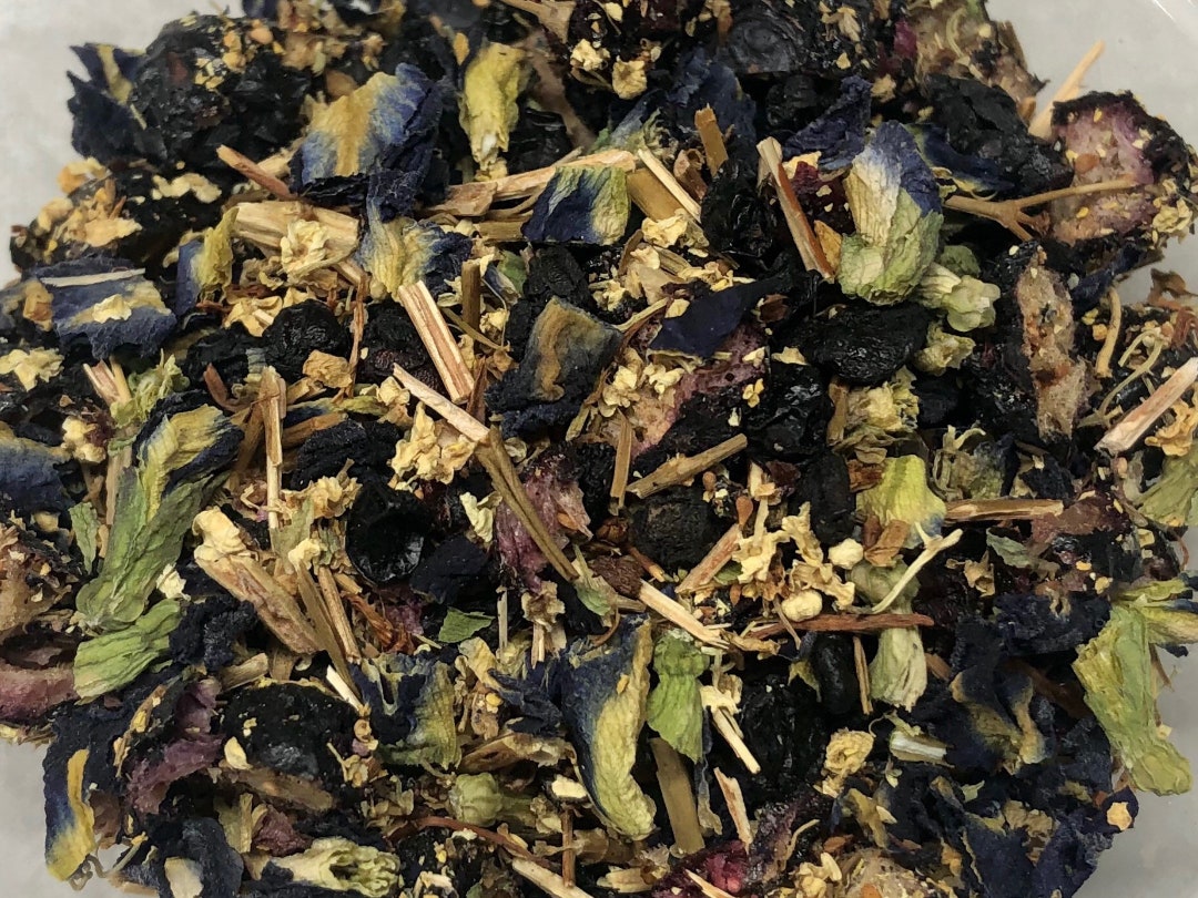 Midsummer Twilight/litha ~ Blueberry Butterfly Herbal Loose Leaf Tea ...