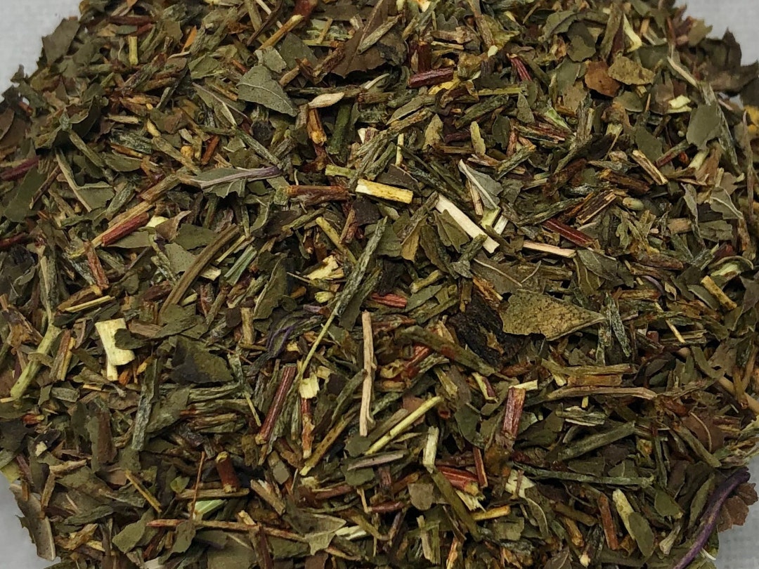 Peppermint Stick ~ Seasonal Vanilla Mint Rooibos Winter Herbal Loose ...