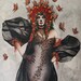 Dia De Los Muertos Celebration by Juju Bartush Original - Etsy