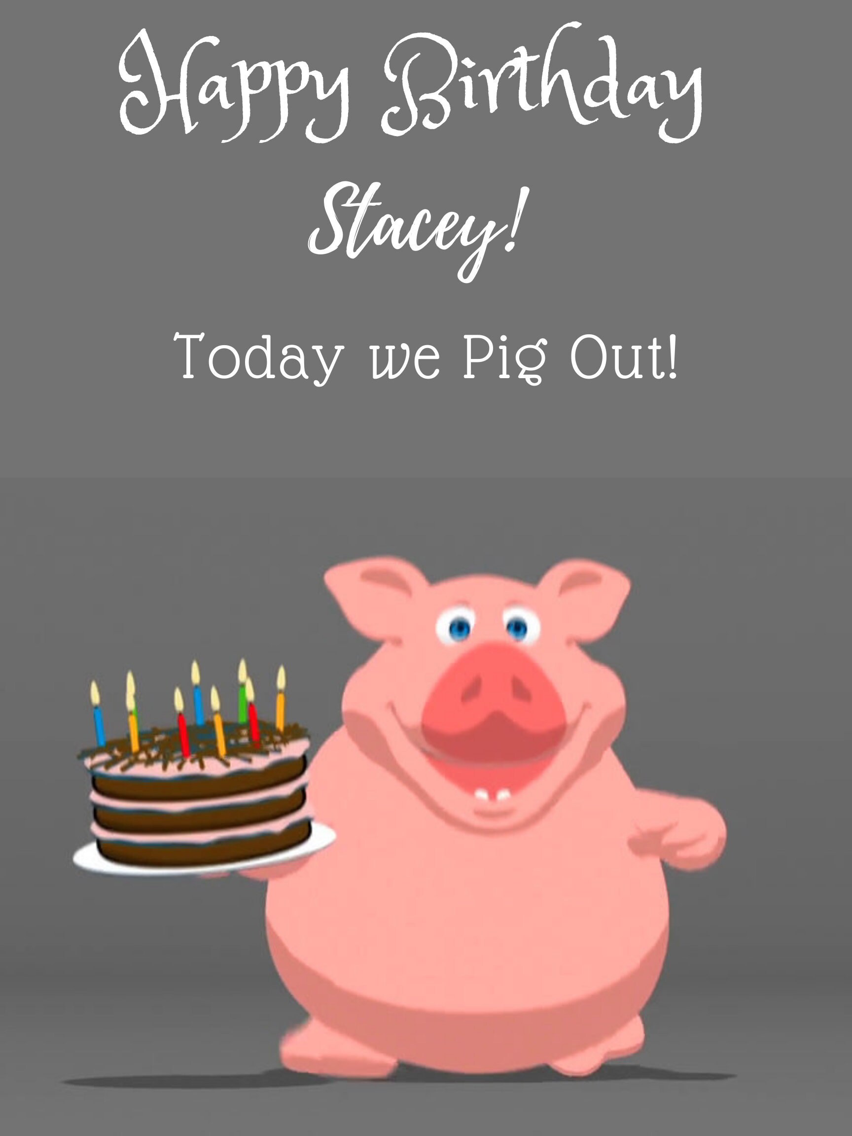 Virtual Video Happy Birthday Card Download - Digital T- Notes - Today ...