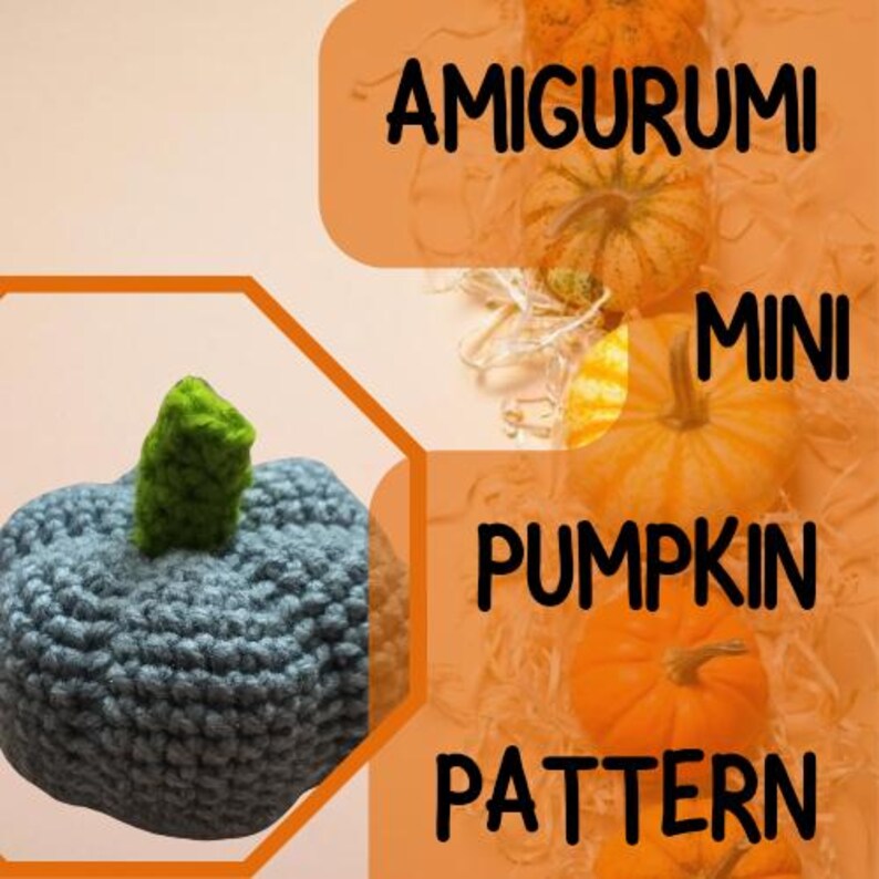 Mini Pumpkin Amigurumi Pattern - Etsy