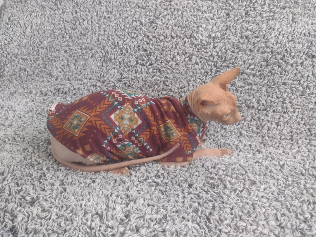 Sphynx Cat Clothes, Bambino Sphynx Clothes, Hairless Cat Clothes ...