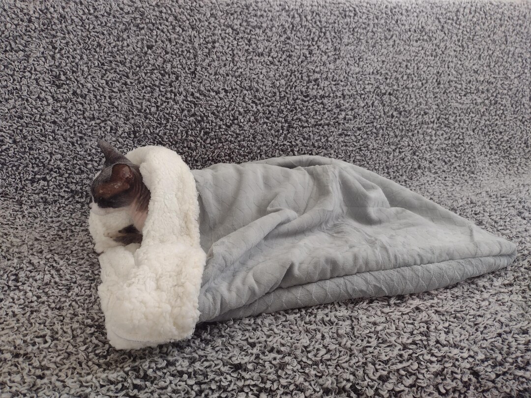 Snuggle Bed, Cat Sleep Sack, Sleeping Bag, Pet Sleeping Bag, Pet ...