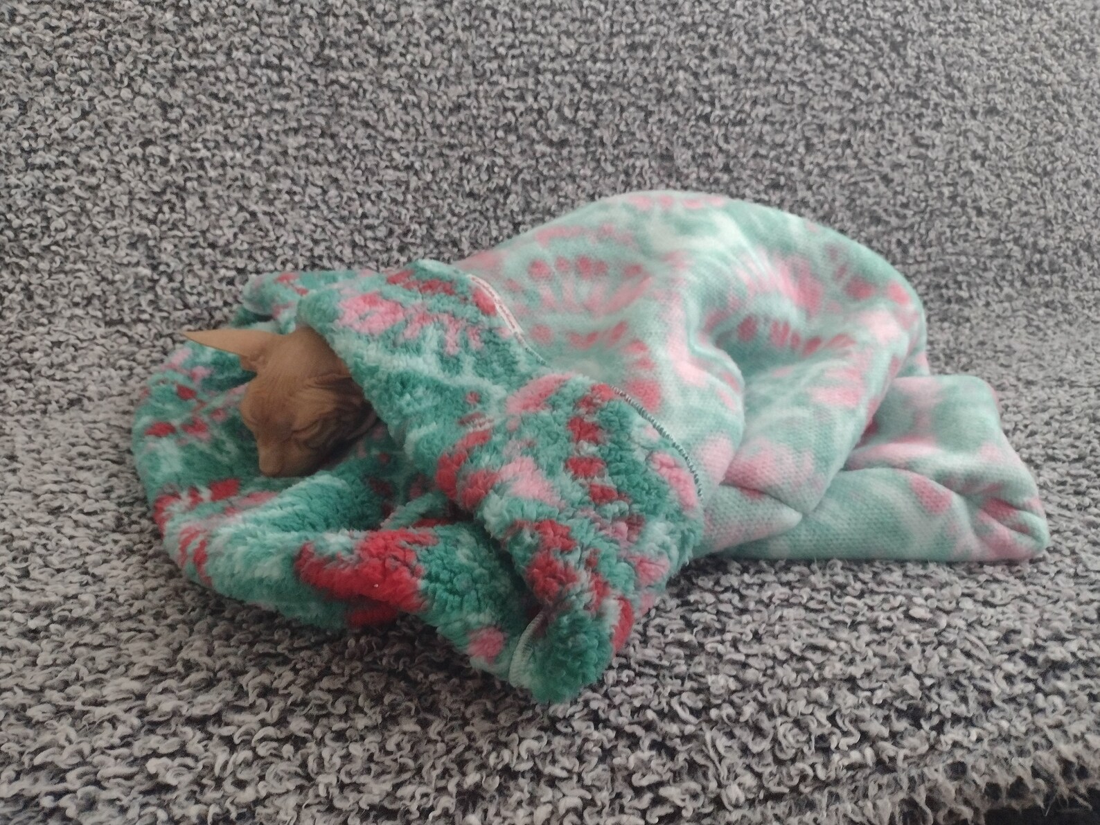 Snuggle Bed, Cat Sleep Sack, Sleeping Bag, Pet Sleeping Bag, Pet ...