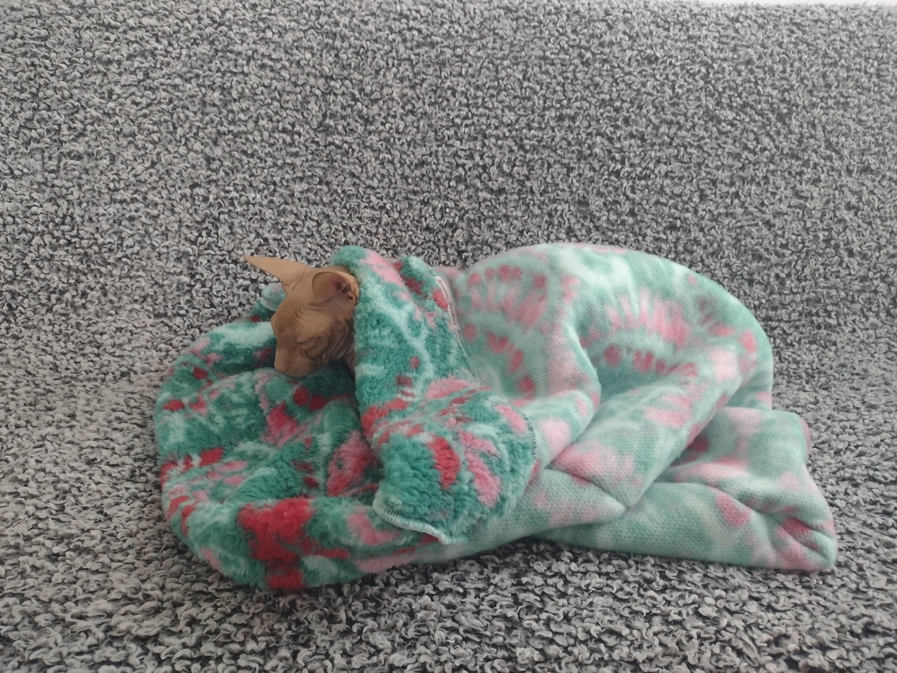 Snuggle Bed, Cat Sleep Sack, Sleeping Bag, Pet Sleeping Bag, Pet ...
