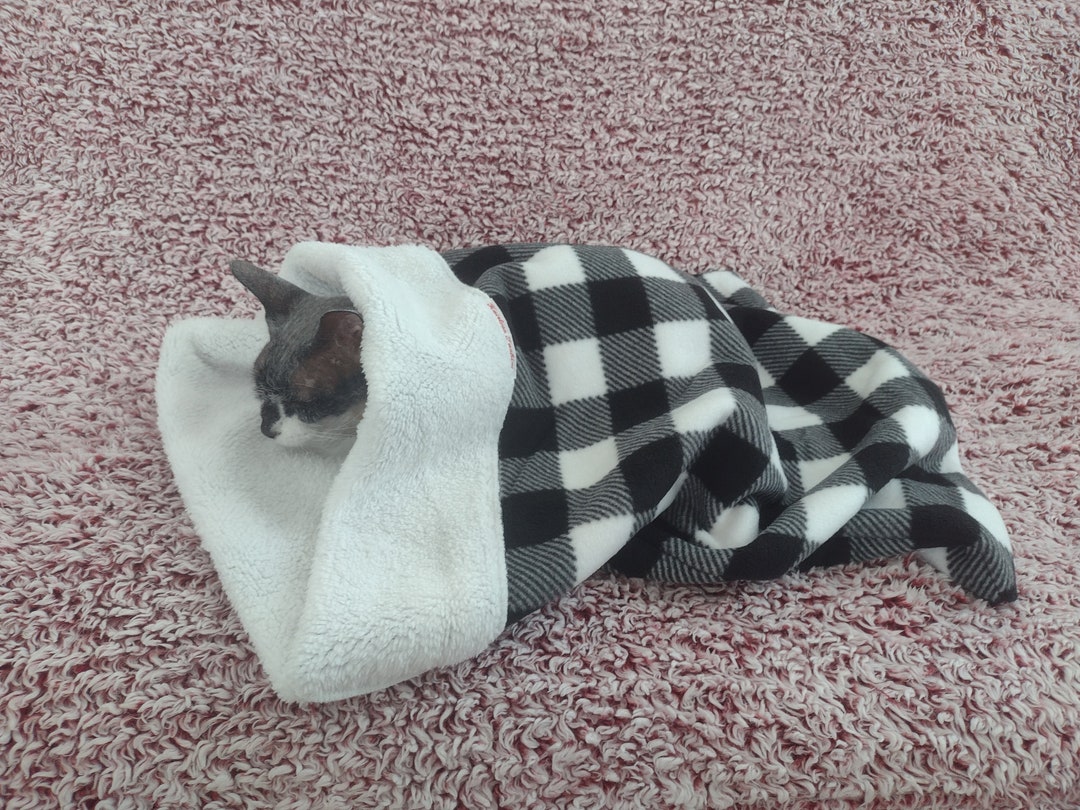 Snuggle Bed, Cat Sleep Sack, Snuggle Sack, Sleeping Bag, Pet Sleeping ...