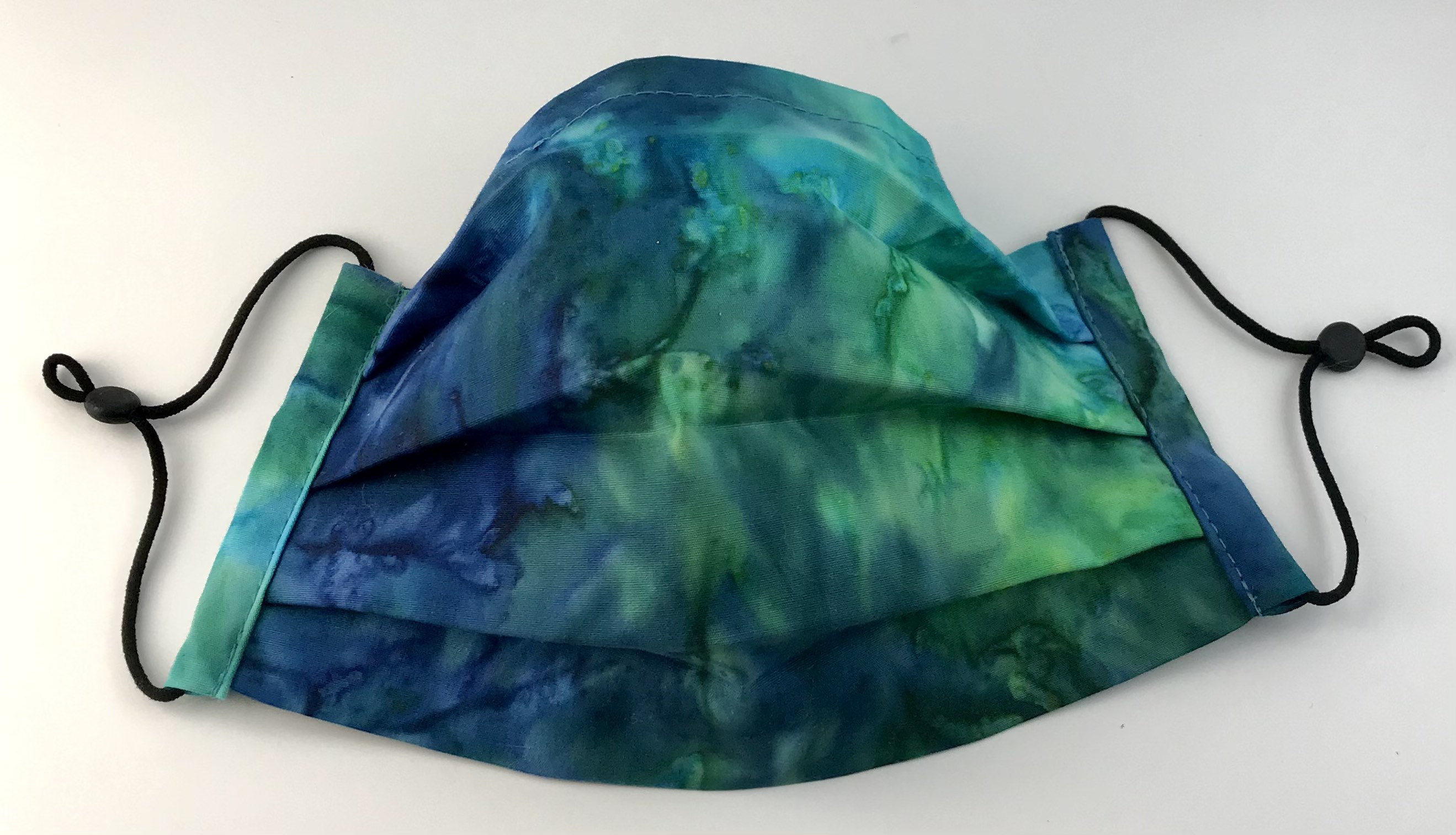 Deep Tropical Sea Mask w/ Nose Wire & Filter Pocket | Etsy