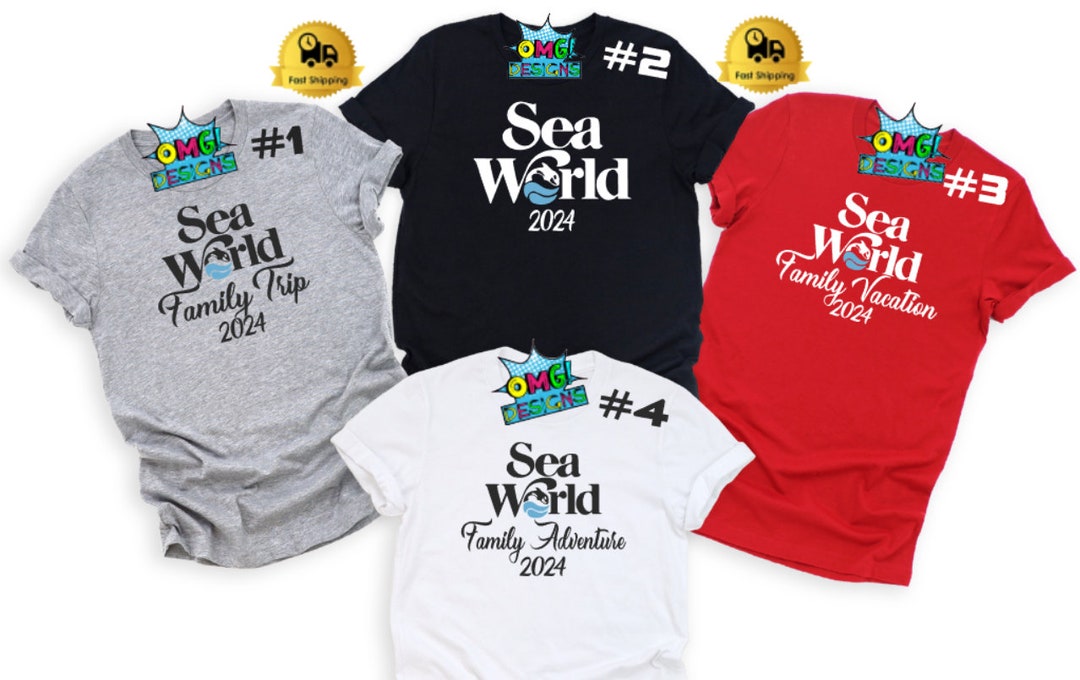 Seaworld Shirt, Seaworld T-shirt, Seaworld Family Trip Shirt,seaworld ...