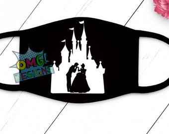 Cinderella Face Mask - Etsy
