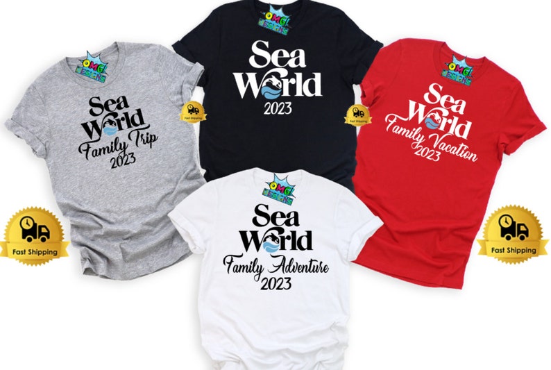 Seaworld Shirt Seaworld T-shirt Seaworld Family Trip Shirt - Etsy