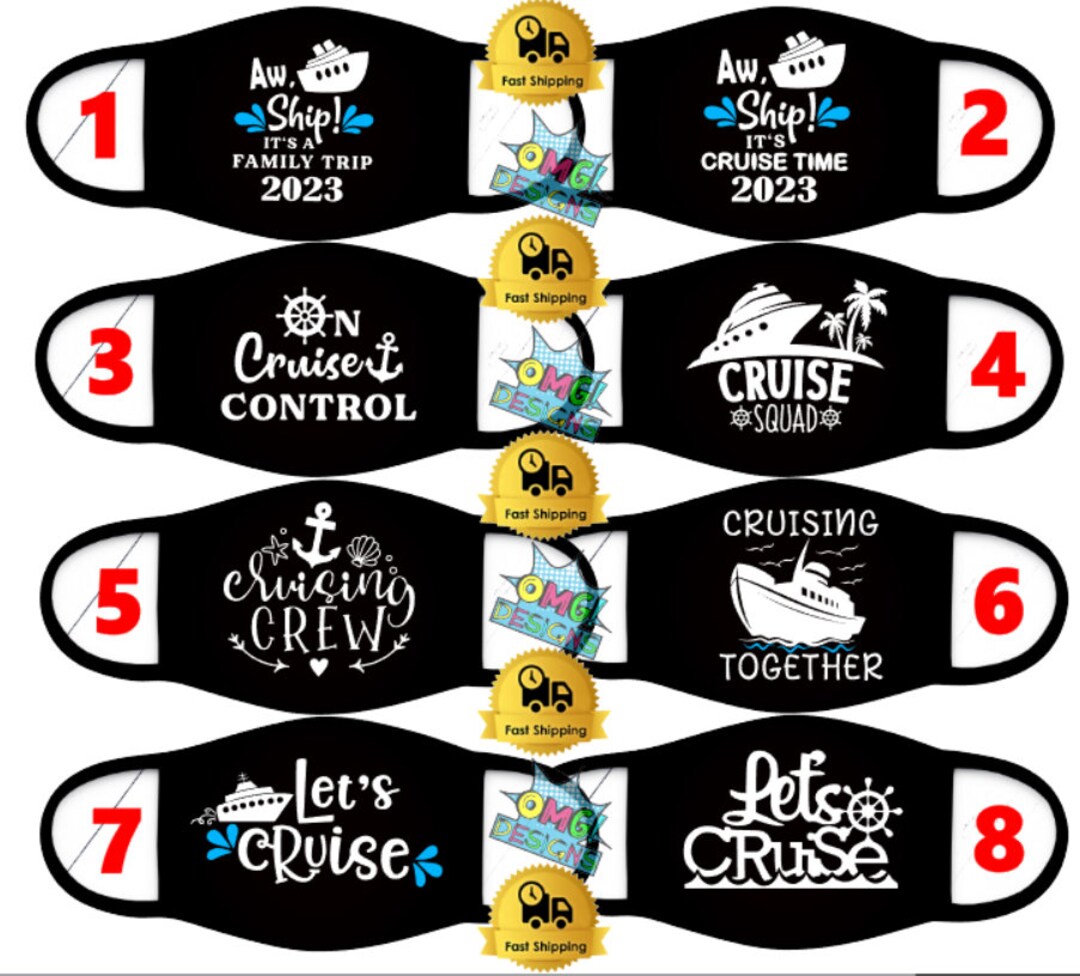 Cruise Face Mask, on Cruise Control Face Mask, Cruise Mask, Carnival ...