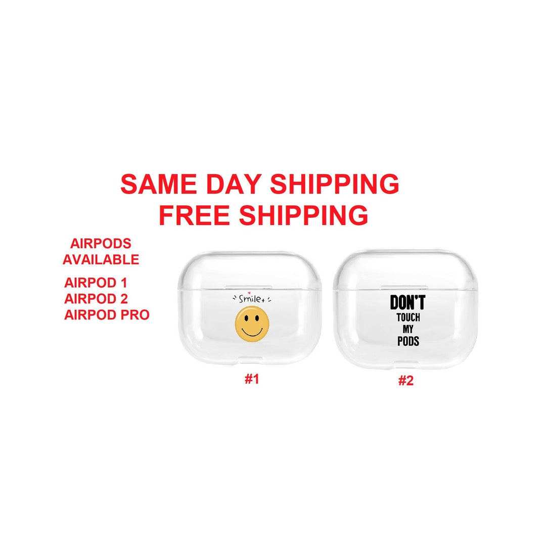 Transparent AirPod Case, AirPod Case, AirPod 1 Case, AirPod 2 Case ...