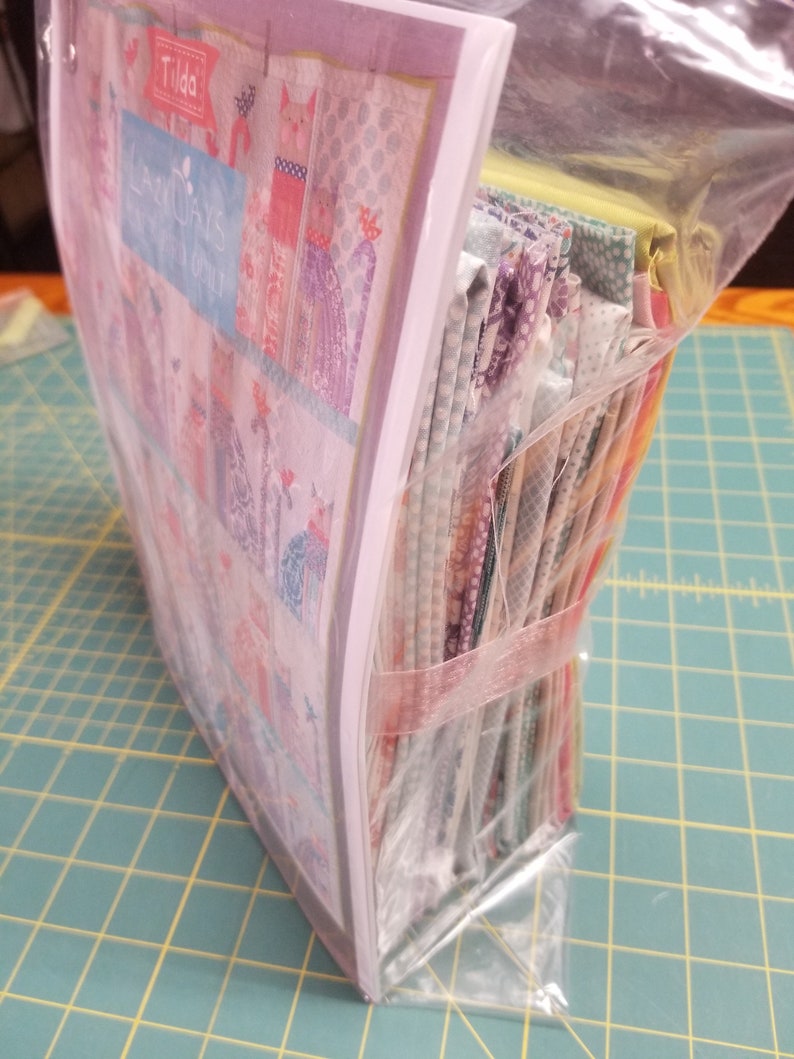 Tilda Quilt Kit Lazy Days Cat and Bird - Etsy