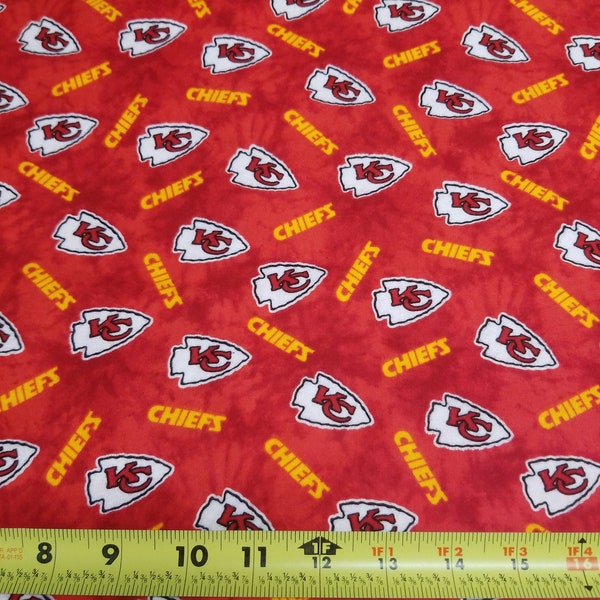 Kansas City Chiefs Fabric - Etsy