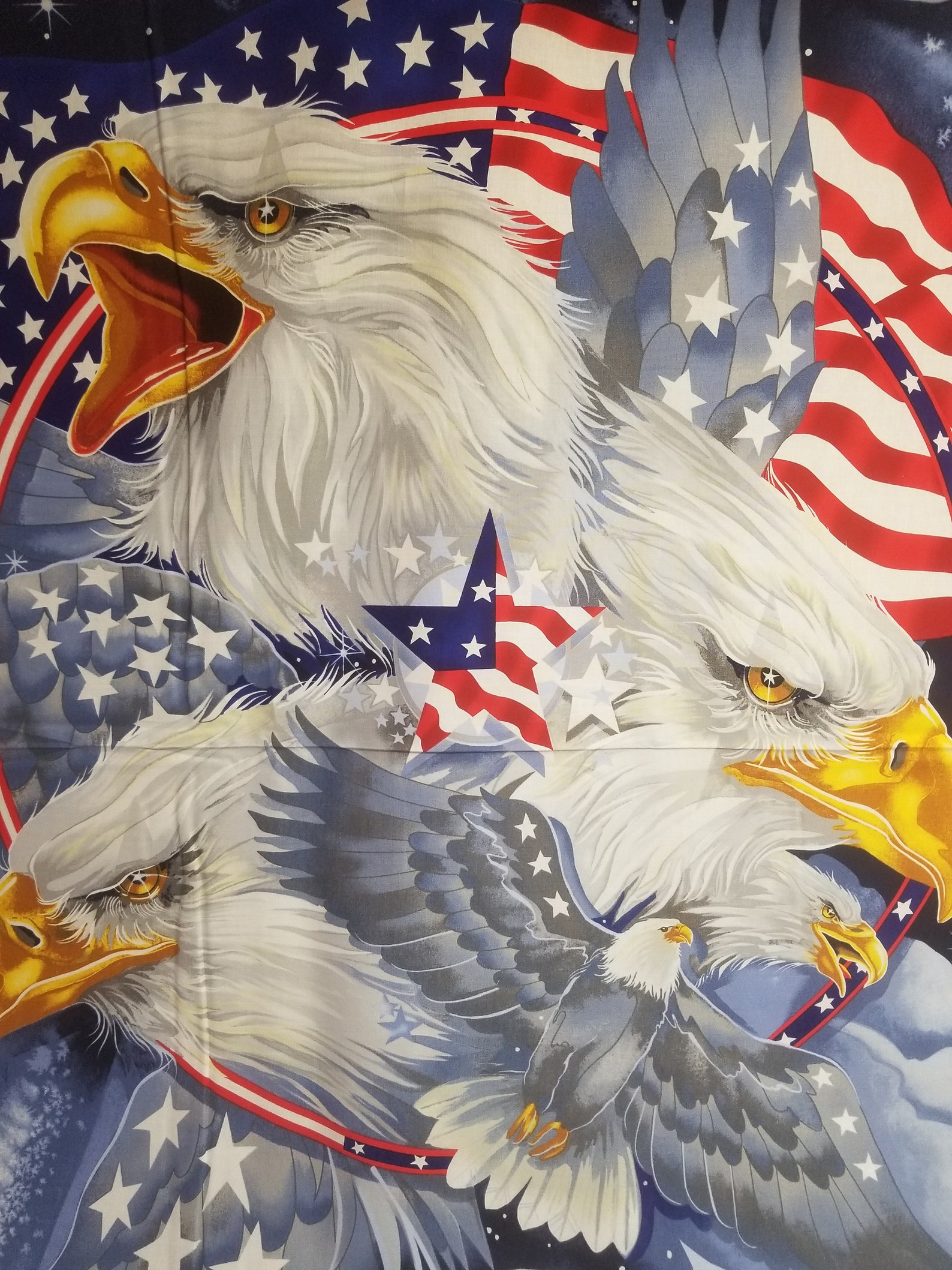 911 Tribute Panel QOV Patriotic Eagle Panel - Etsy