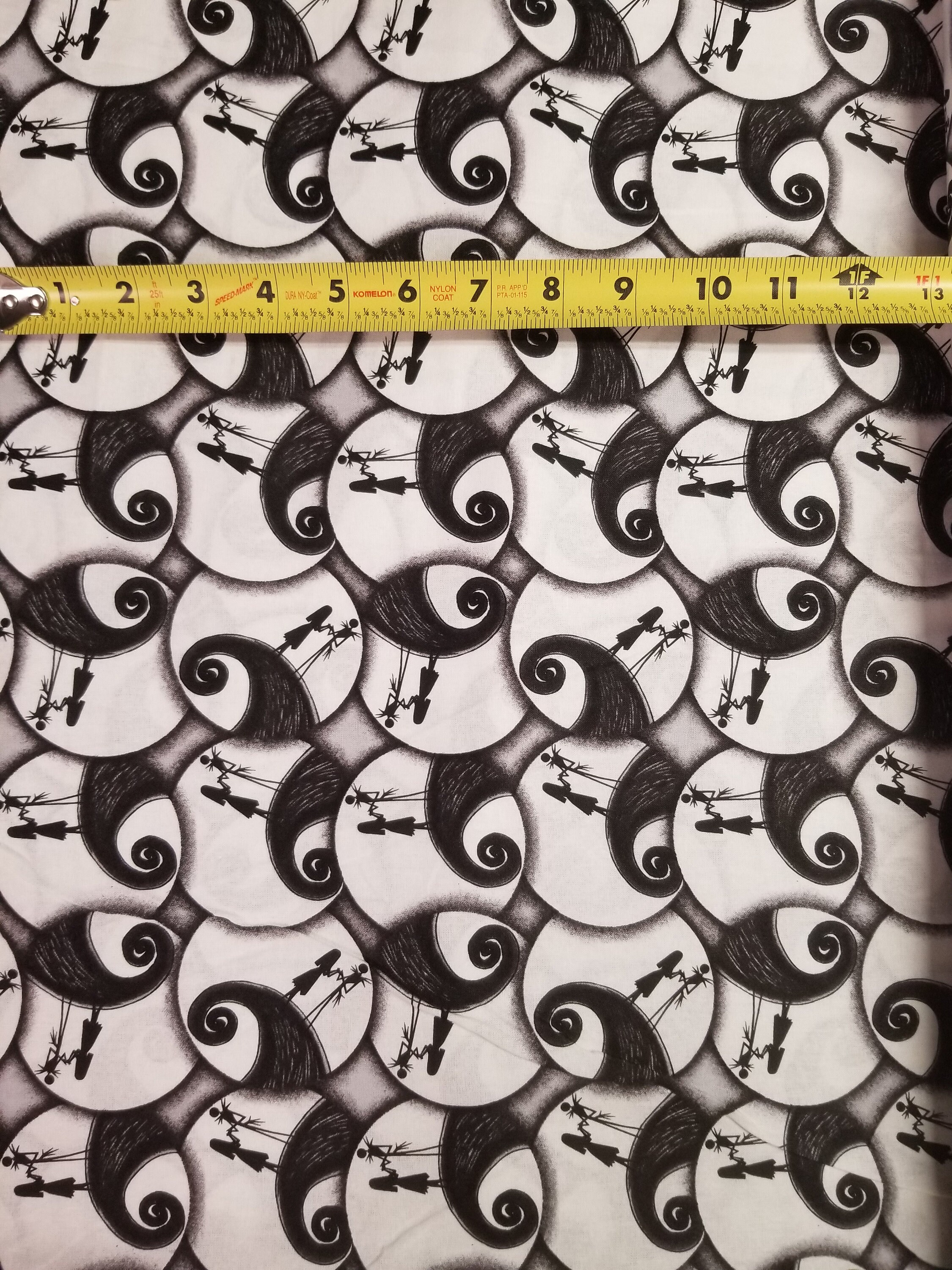 Nightmare Before Christmas Cotton Fabric - Etsy