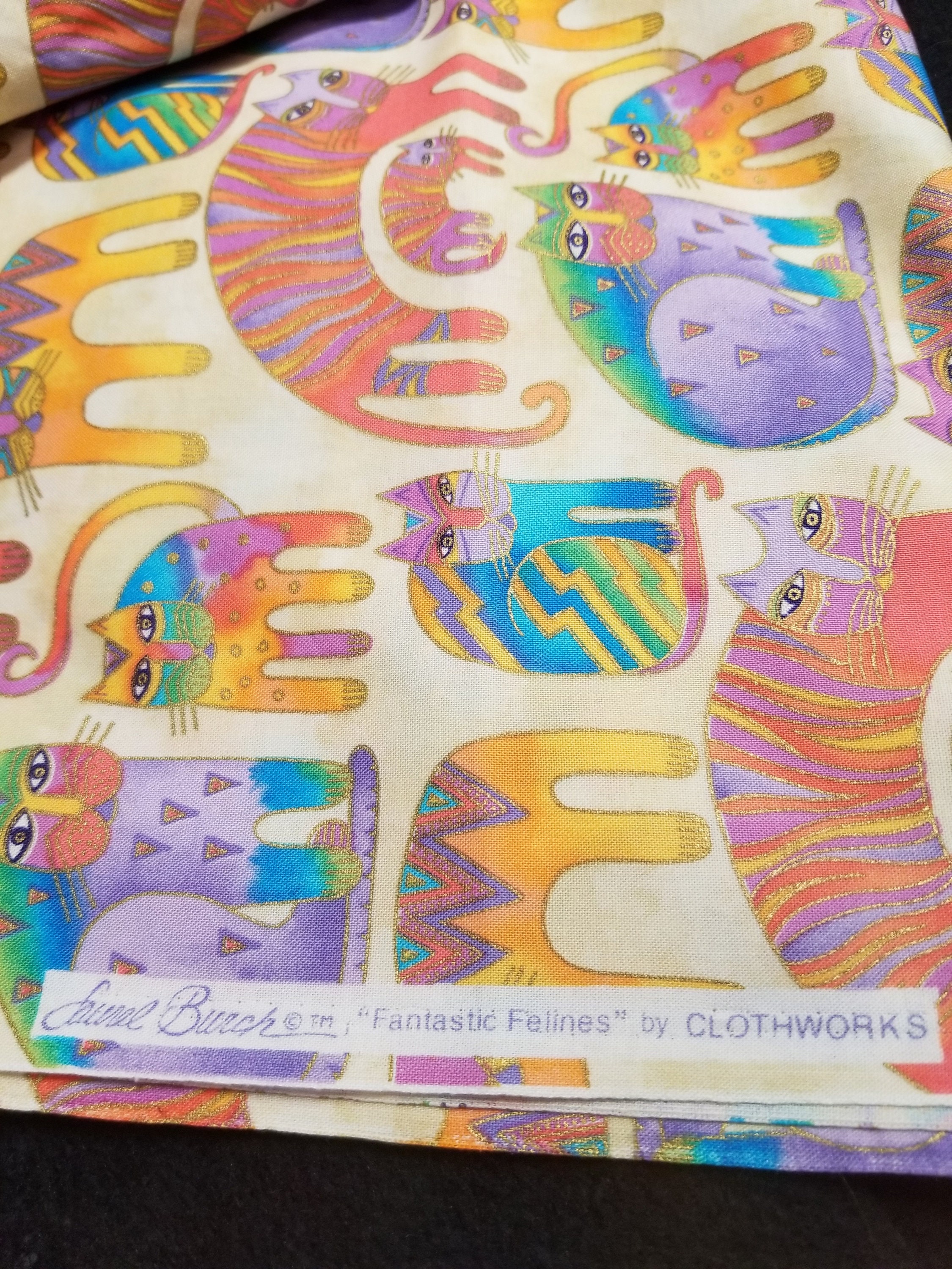 Laurel Burch Fantastic Felines Haunched Cats - Etsy