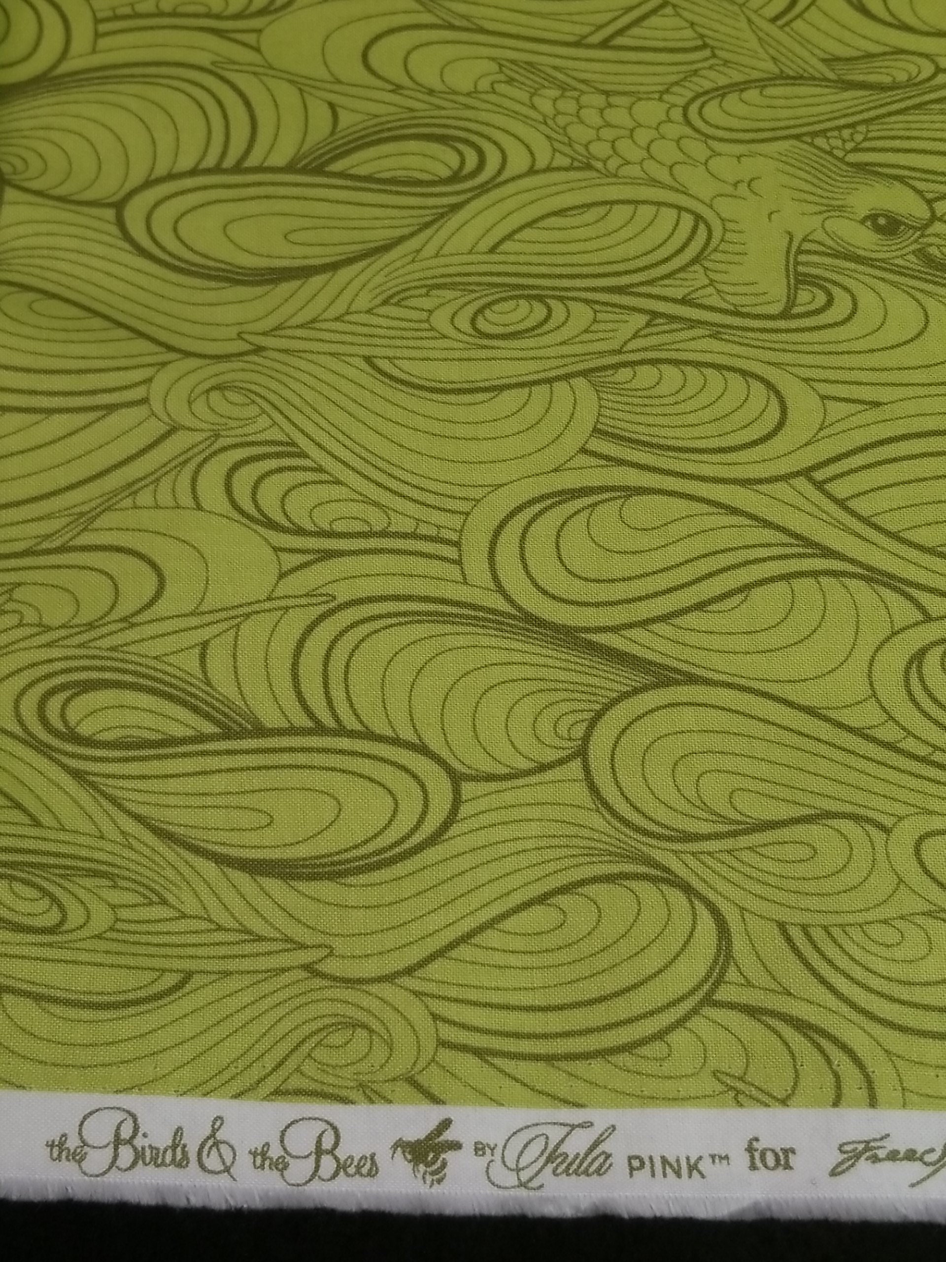 Tula Pink Swallow Skies the Birds and the Bees - Etsy