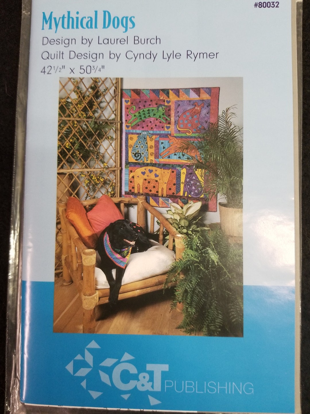 Laurel Burch Mythical Dogs Quilt Pattern - Etsy