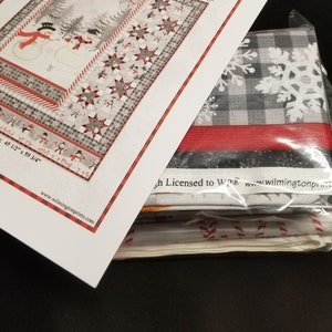 Snowy Wishes Quilt Kit - Etsy