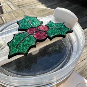 Merry Christmas Holly Stanley Topper / Mistletoe / Christmas Tree ...