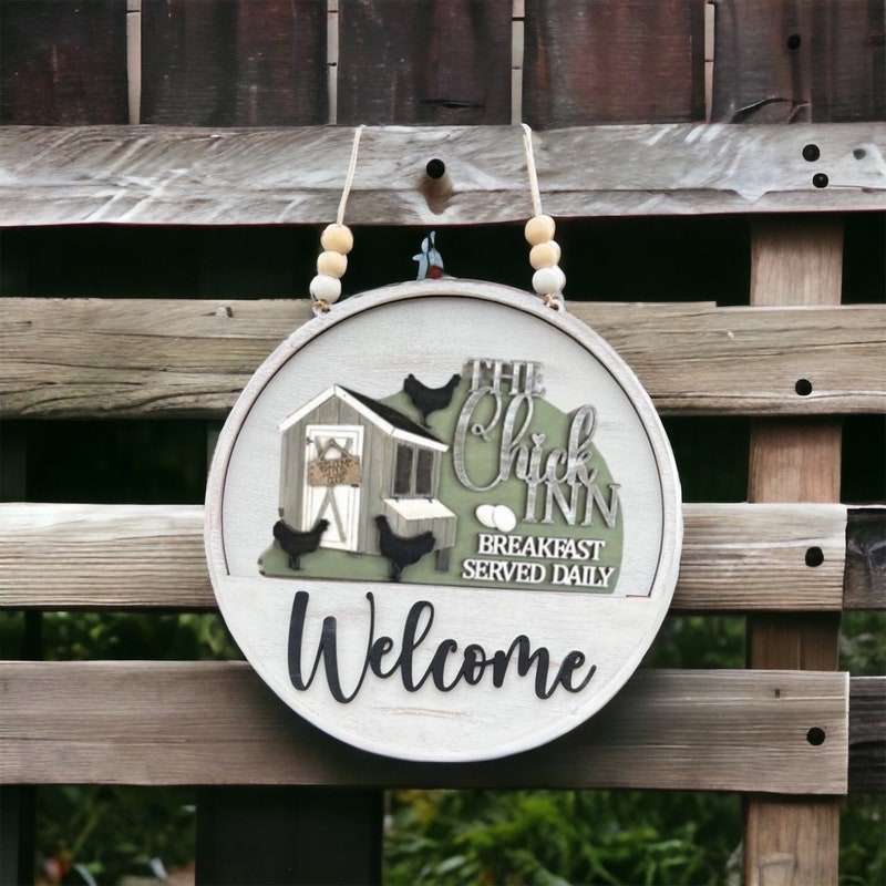 The Chick Inn Svg - Etsy