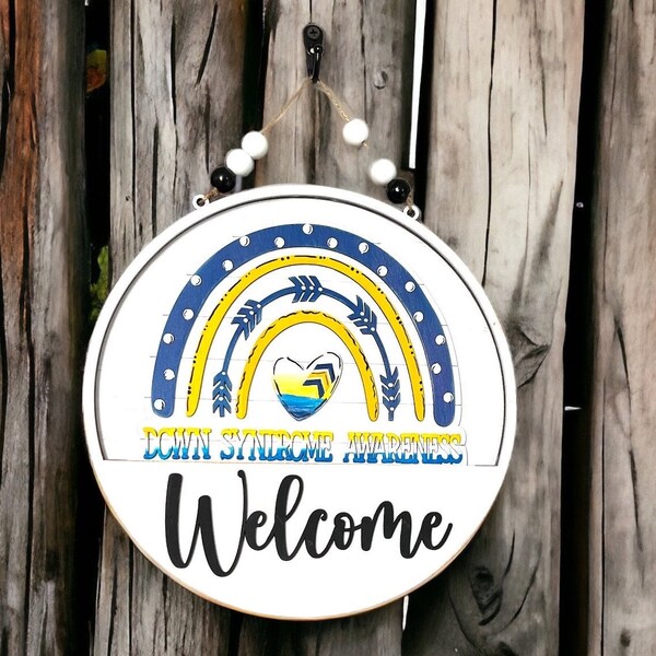 Down Syndrome Welcome Sign - Etsy