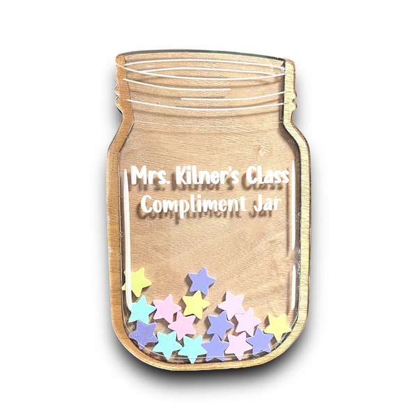 Clear Rewards Jar for Classroom - Etsy
