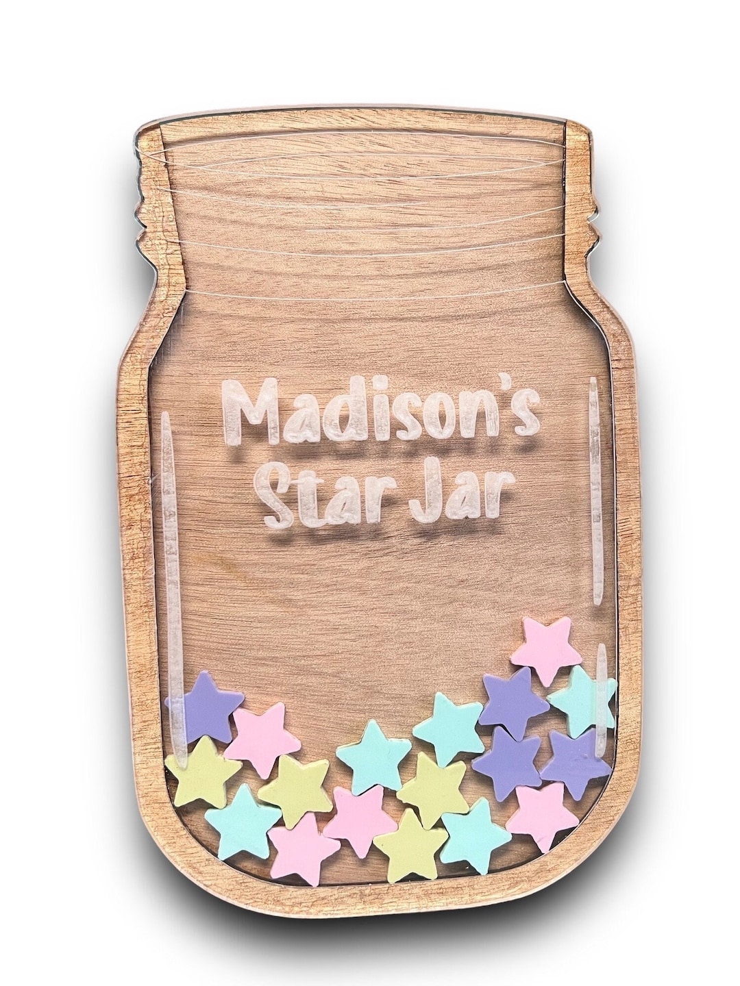 Reward Jar / Star Jar / Customizable / Rewards for Good Behavior ...