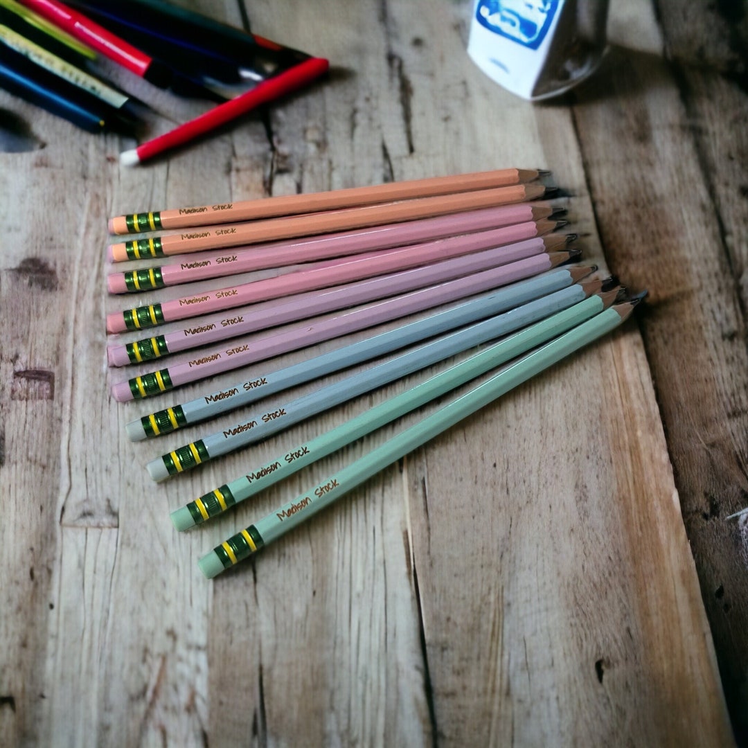 Custom Engraved Number 2 Ticonderoga Pencils / Teacher Gift / School ...