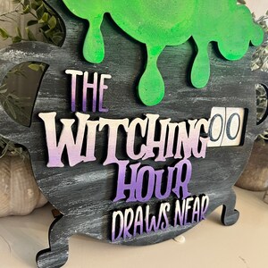 The Witching Hour Draws Near Halloween Count Down / Bubbling Cauldron ...