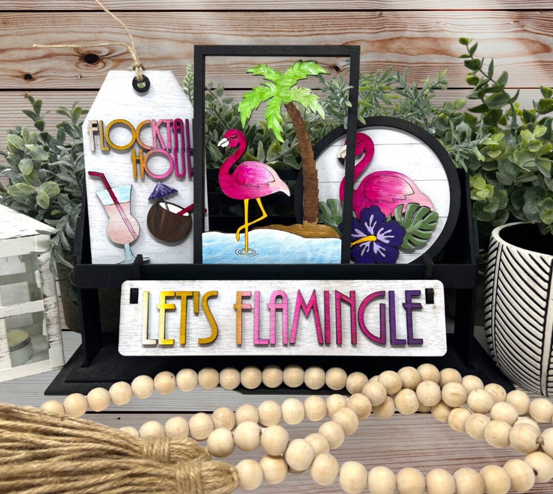 Lets Flamingle Interchangeable Wagon Decor / Wooden Wagon / Beach ...