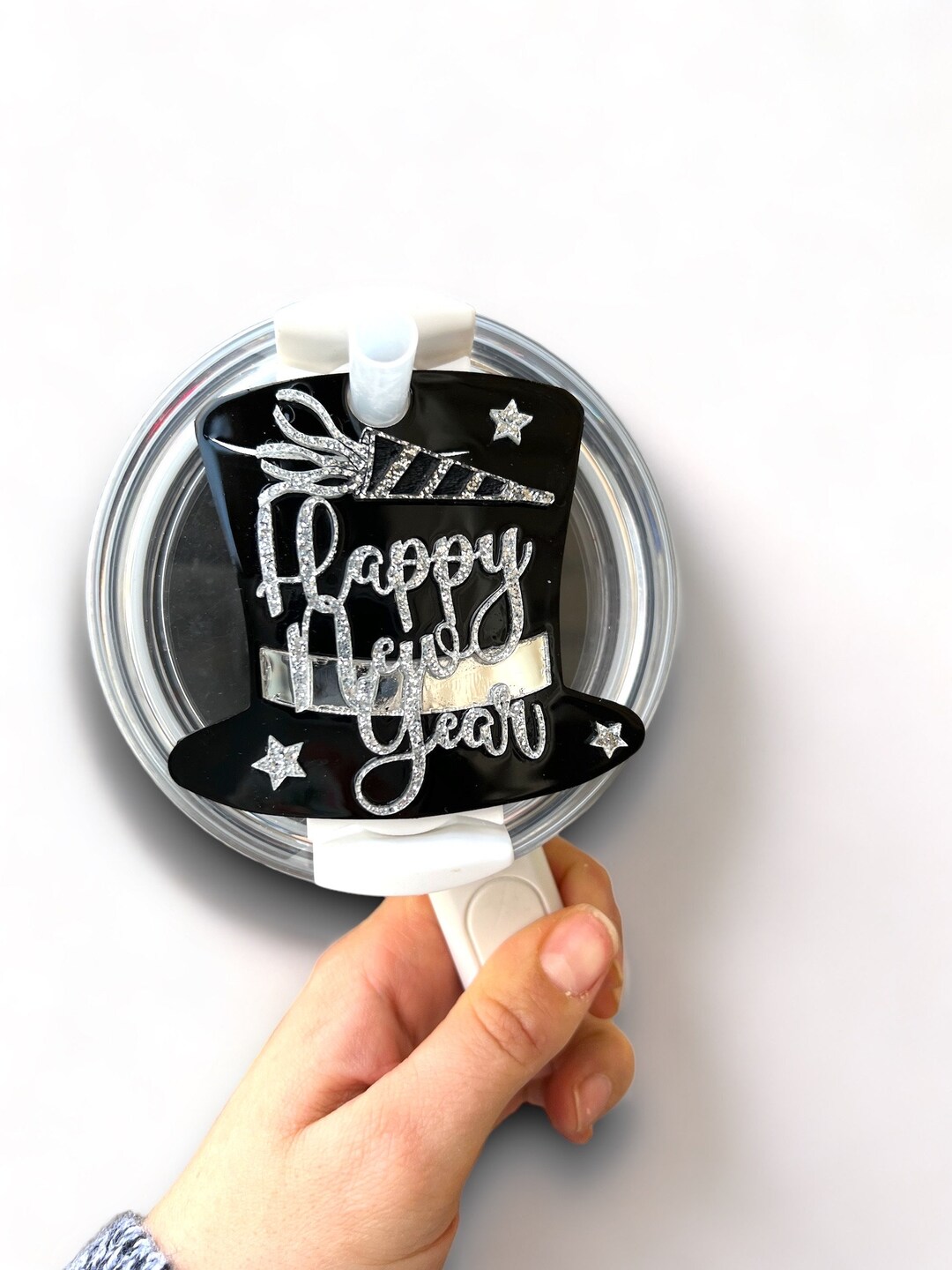Happy New Year / Top Hat / Fireworks / Glitter / Stars / Stanley Topper ...