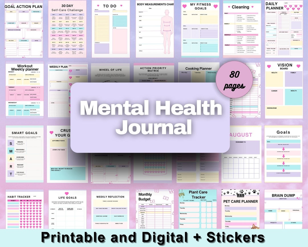 Anxiety and Depression Workbook | Goodnotes Digital Journal Digital ...