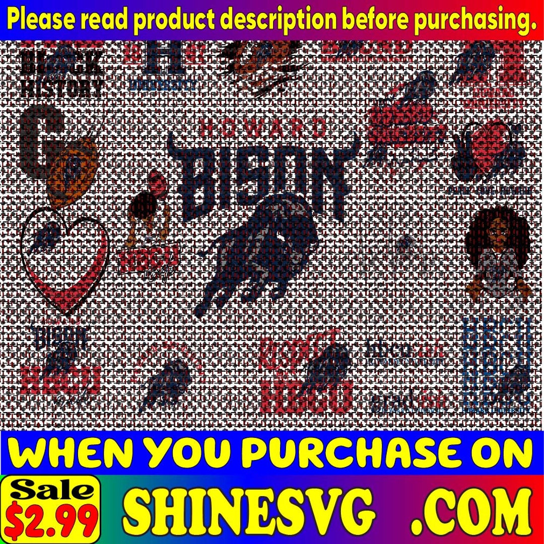 Howard University Svg, HBCU Svg Collections, HBCU Svg, Football Svg ...