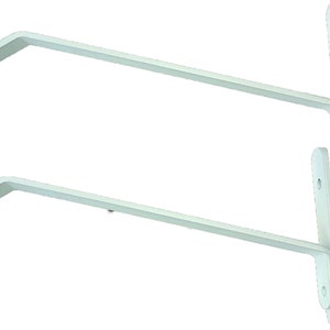 B&Z Energy Saving Radiator Shelf Brackets in White for Radiator Shelves ...