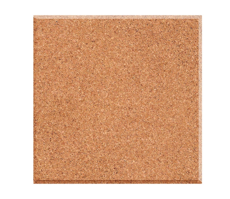 B&Z Self Adhesive Sticky Cork Board Square Tiles Mini Wall Bulletin ...