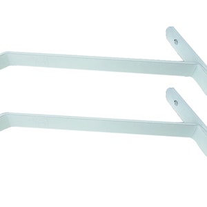 B&Z Energy Saving Radiator Shelf Brackets in White for Radiator Shelves ...