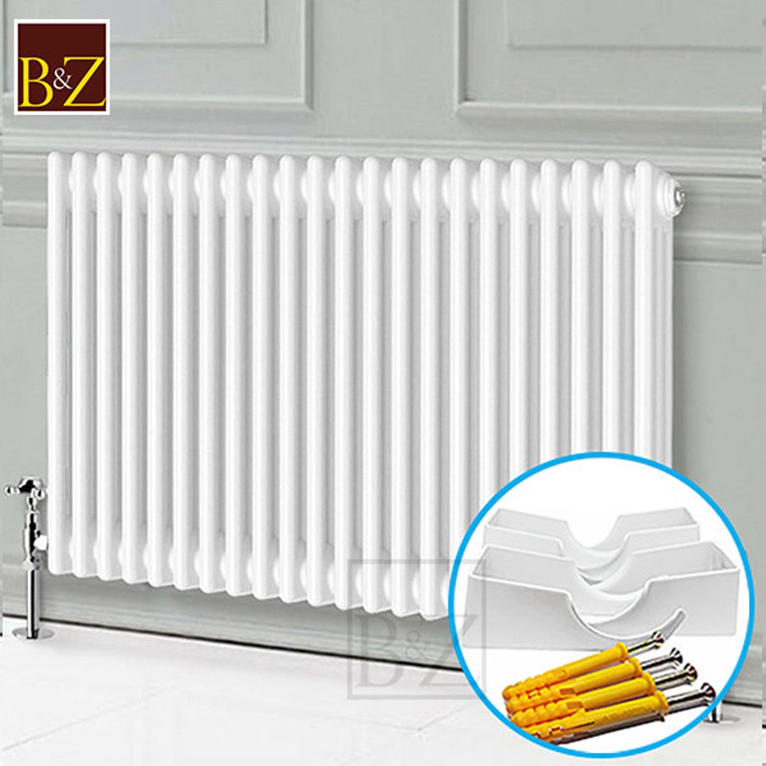 B&Z Dual Arm Traditional Column Radiator Brackets With Free Screws - Etsy