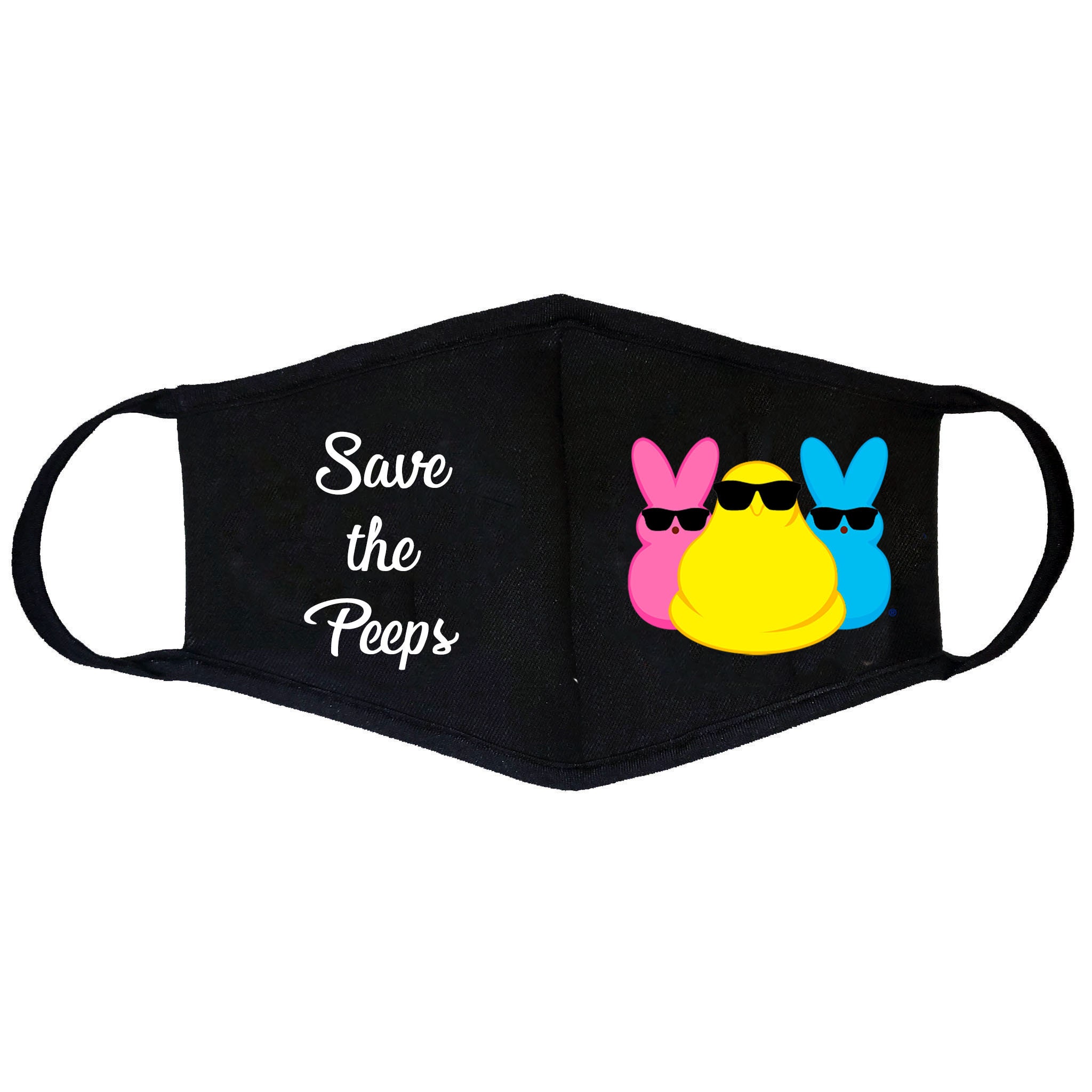 Save the Peeps Face Masks Kids Masks Adult Masks Peeps Face | Etsy