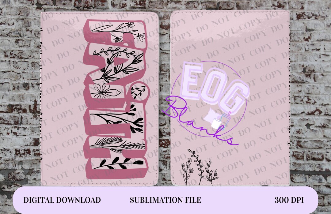 Sublimation Journal Cover PNG Design ...FAITH (pink) - Etsy